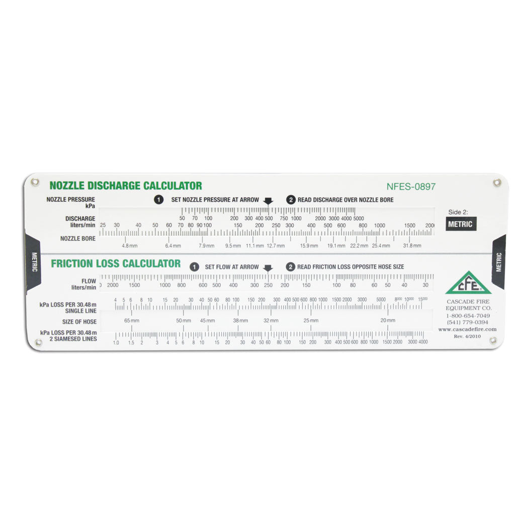 Calculators — Cascade Fire Equipment